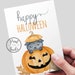 PRINTABLE Happy Halloween Cards Set - Etsy
