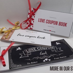 PRINTABLE Love Coupons Book Valentines | Etsy