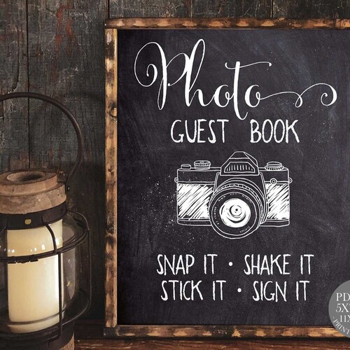 Graduation Photo Guest Book Graduation Guest Book Sign - Etsy