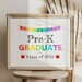 Pre-k Graduate Sign Graduation 2024 Printable - Etsy