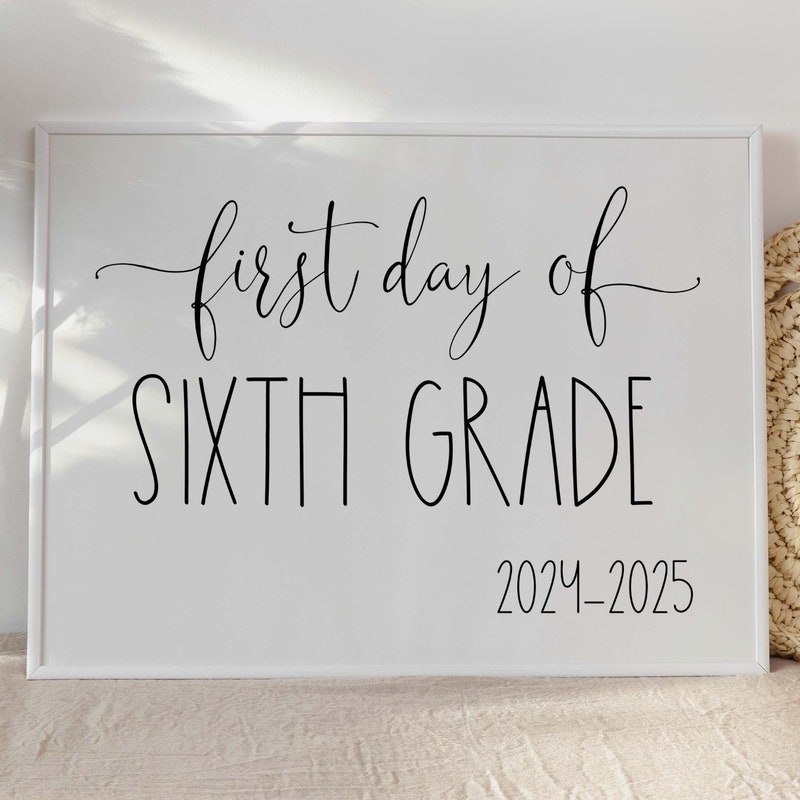 Sixth Grade Prop - Etsy