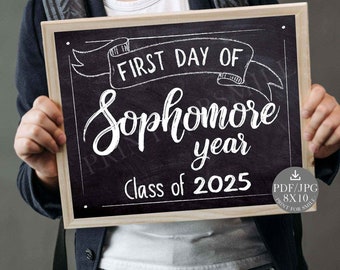 Class of 2025 Chalkboard - Etsy