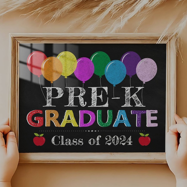 Pre K Graduation Sign - Etsy