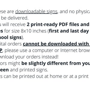 First Day of 10th Grade Sign PRINTABLE Tenth Grade School Sign - Etsy