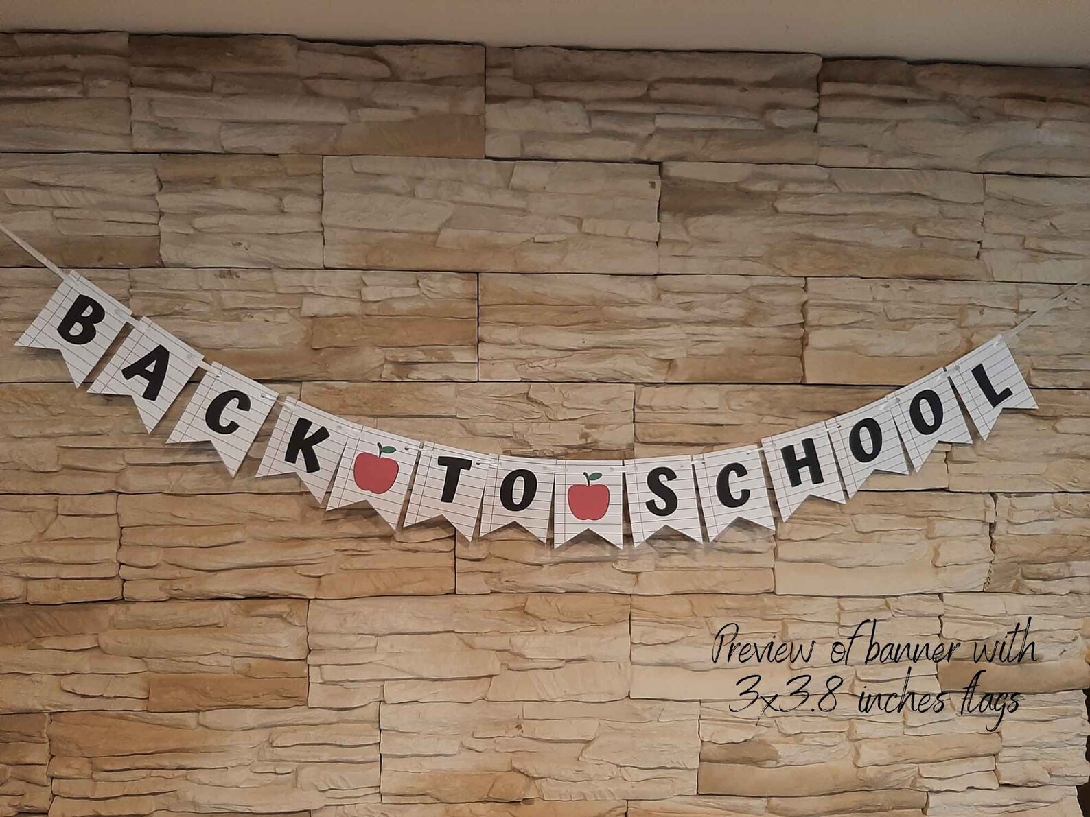 Back to School Banner PRINTABLE - Etsy
