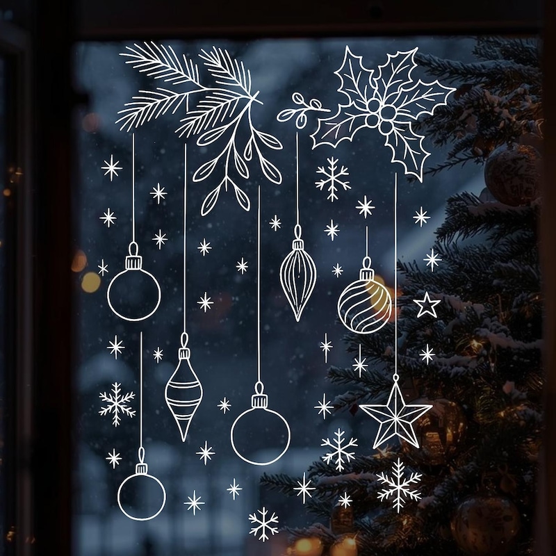 Candy Cane Window Template - Etsy Canada