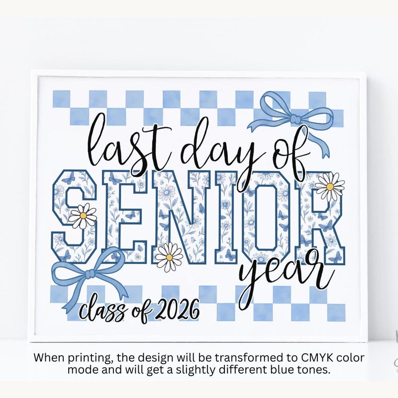 Last Day of Toile Sign - Etsy