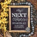 My Next Chapter Starts at Graduation Sign PRINTABLE Party - Etsy