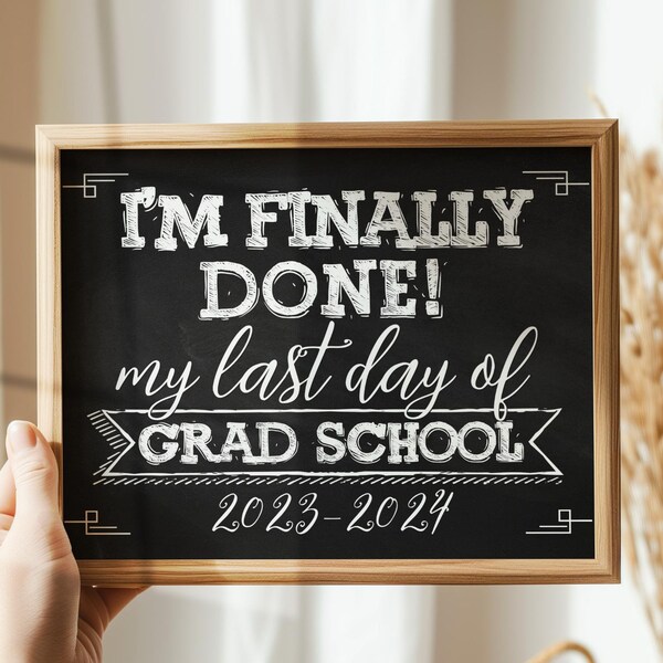 Chalkboard Grad - Etsy