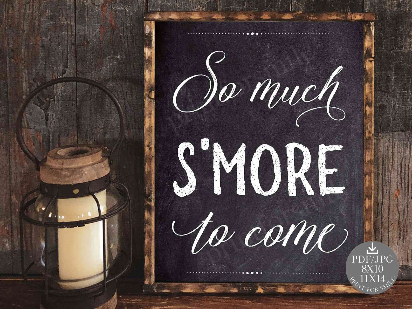 Graduation S'more Sign Party Decorations PRINTABLE - Etsy