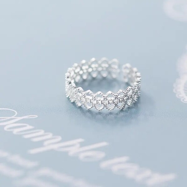 Lace Ring - Etsy