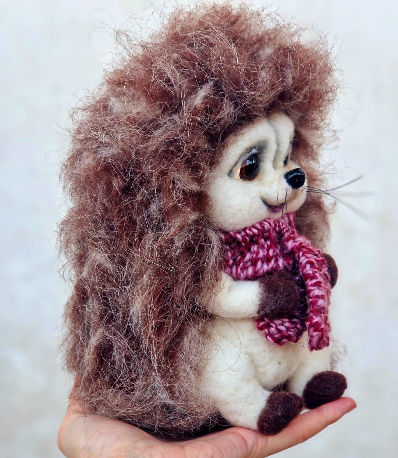 Needle Felted Cute Animated Sculpture - Etsy