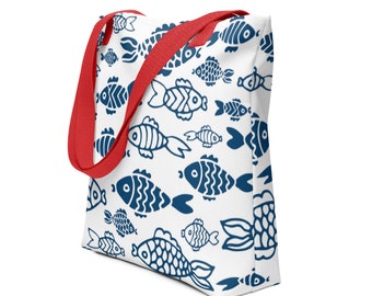 Handmade Leather Smart Phone Bag FISH SKIN on Leather Zipper - Etsy