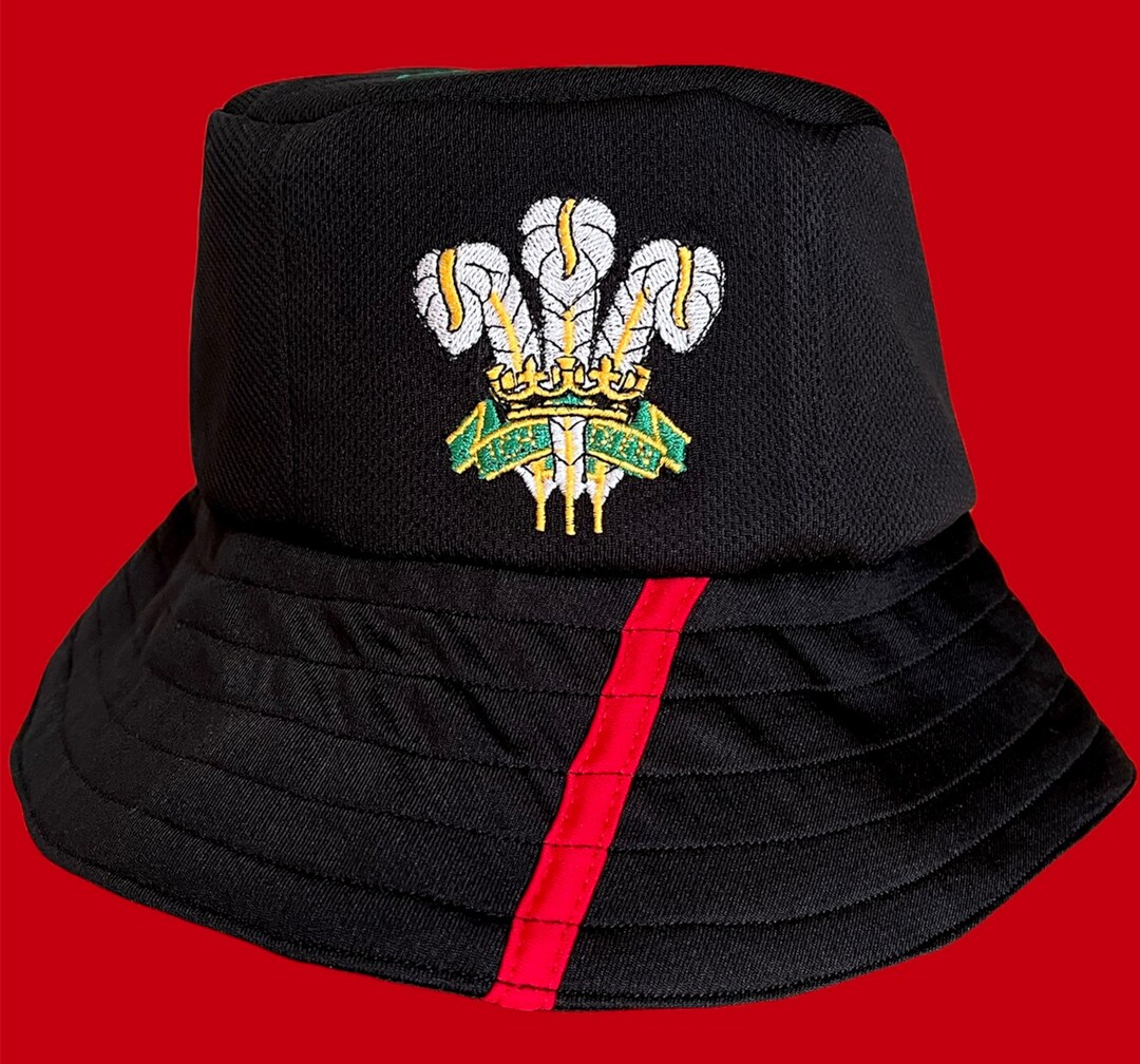 Reworked Wales Rugby Bucket Hat - Etsy UK