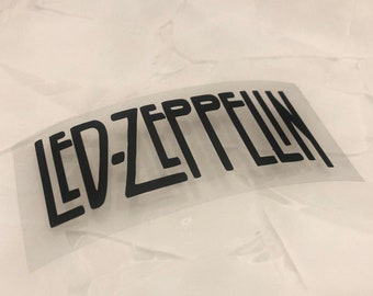 Led Zeppelin Sticker - Etsy