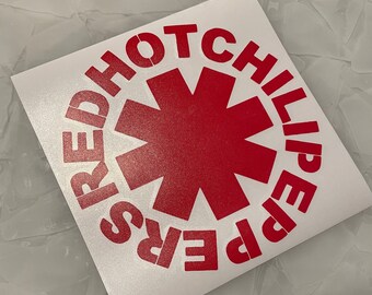 Scar Tissue Inspired Red Hot Chili Peppers Vinyl Decal Sticker RHCP ...
