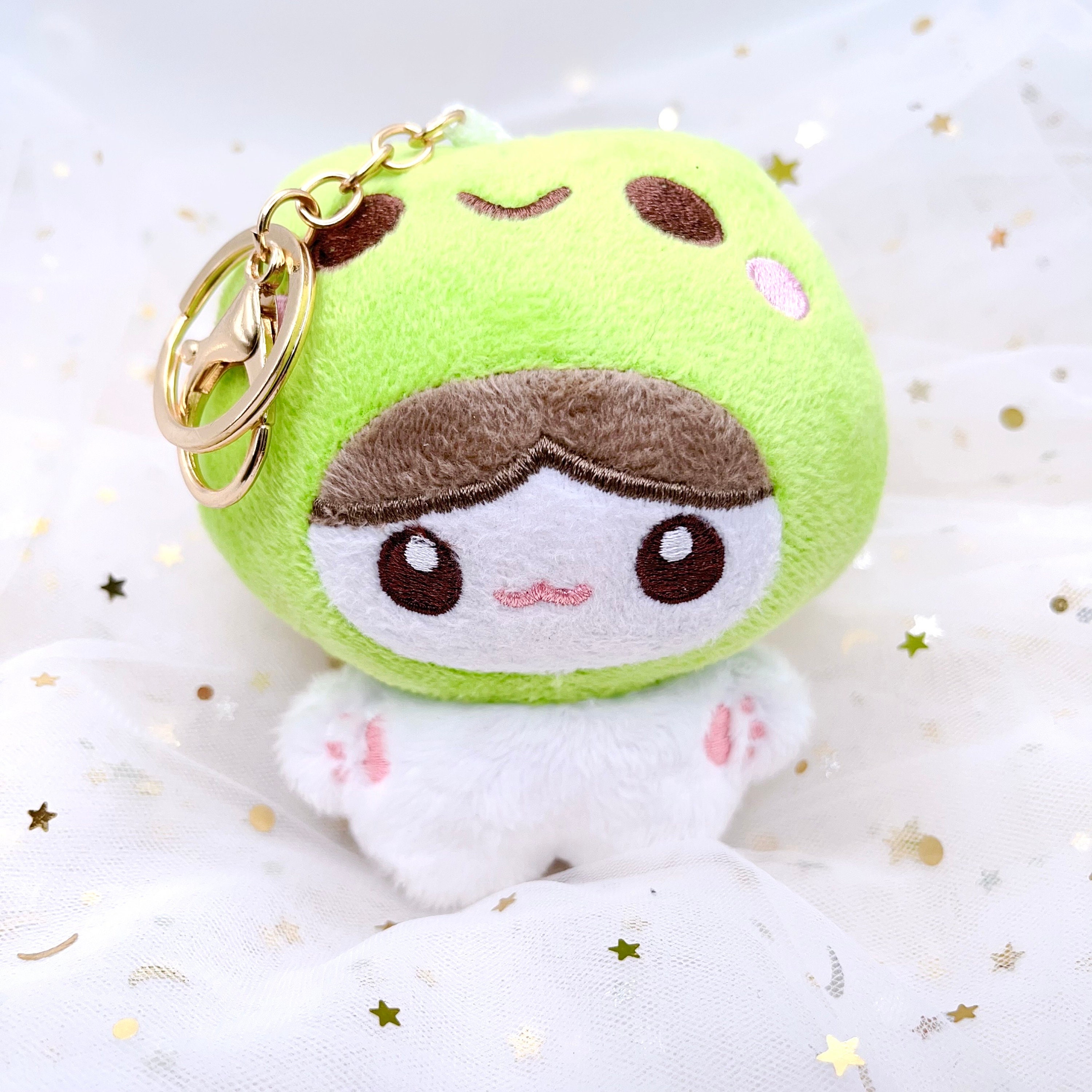 Frog Cat Plush Keychain | Cute Gift | Plushie - Etsy