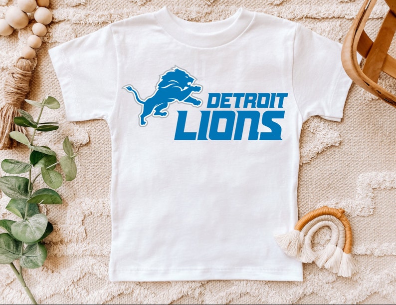 Detroit Lion Toddler Shirt/detroit Lions Shirts/toddler Detroit Lion ...