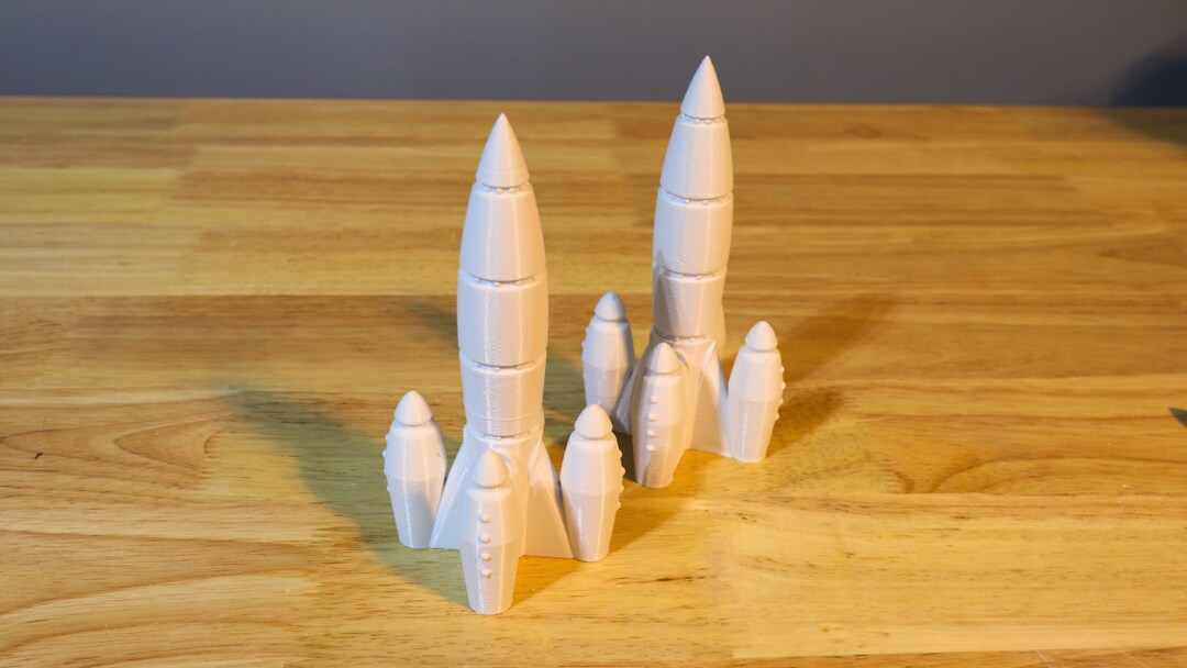 3D Printed Rockets - Etsy