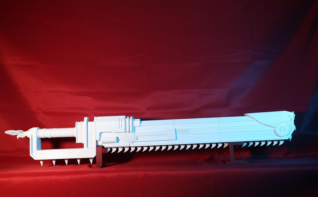 Chainsword 3D Print DIY Kit Prop, Replica for Cosplay/collecting - Etsy