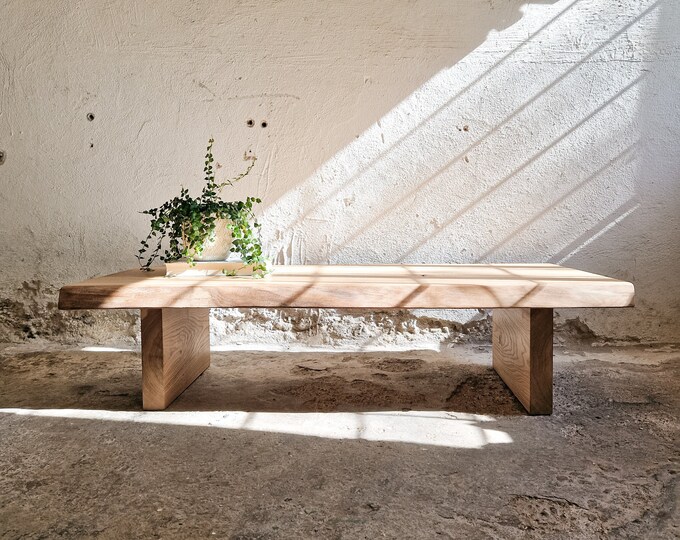 Wood Slab Japanese Coffee Table, Japanese Furniture, Low Coffee Table ...