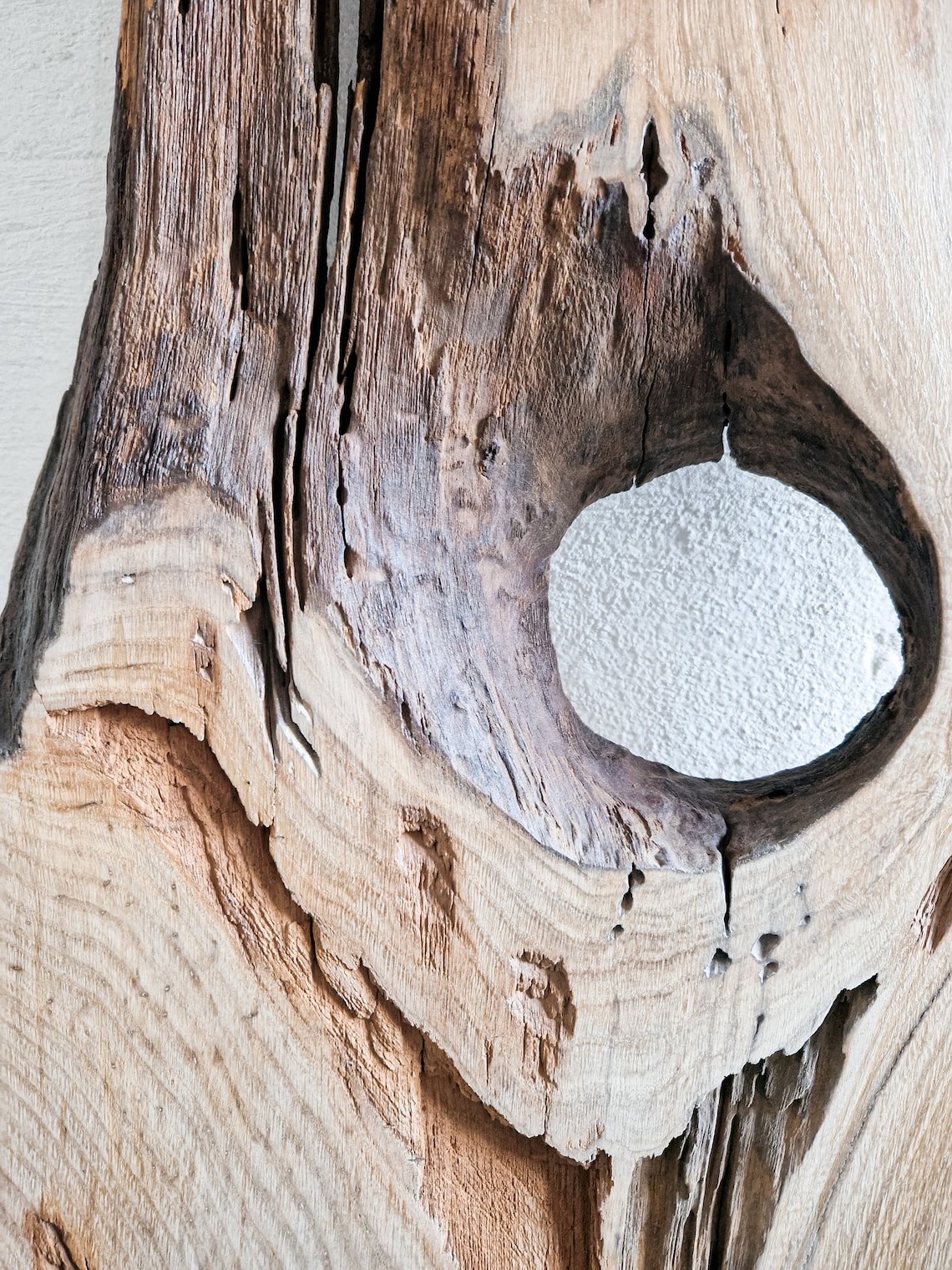 Wabi Sabi Wall Art, Wooden Abstract Wall Decor, Natural Palette Wood ...