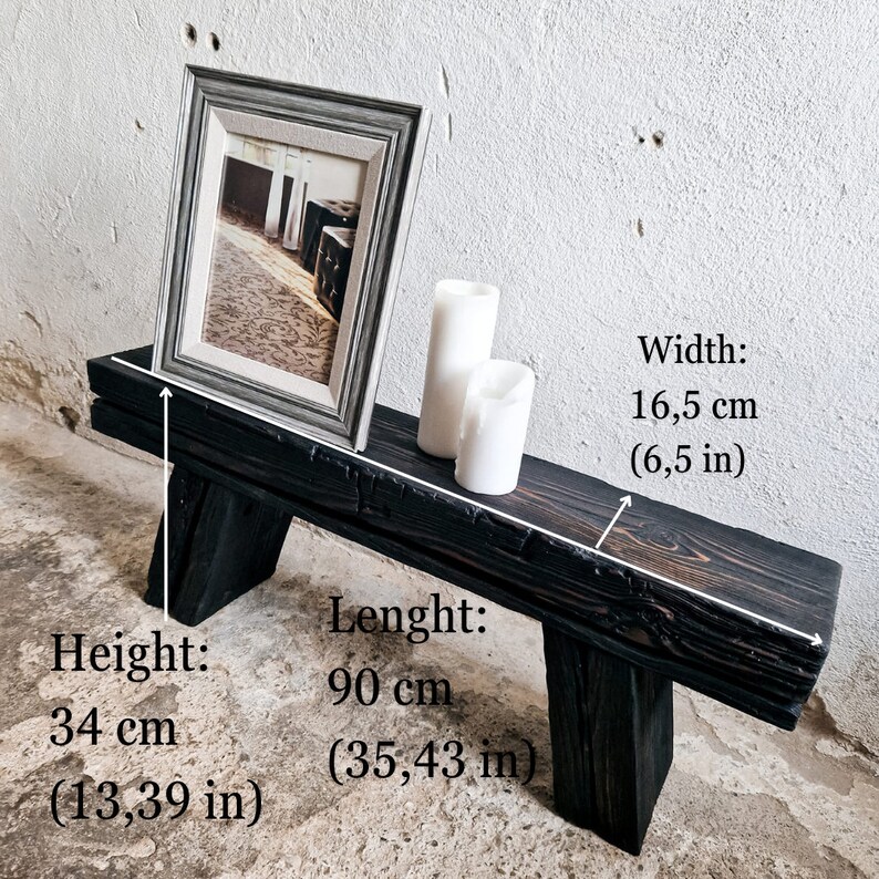 Distressed Furniture, Solid Wood Blocks Furniture, Japanese Beam Bench ...