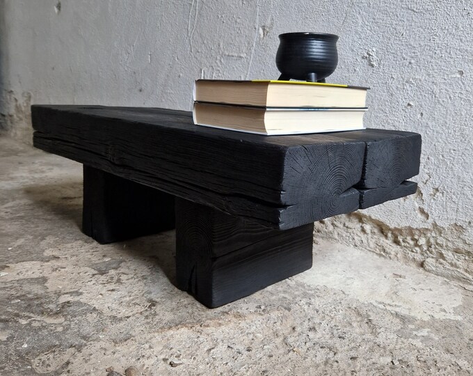 Distressed Furniture, Solid Wood Blocks Furniture, Beam Bench ...