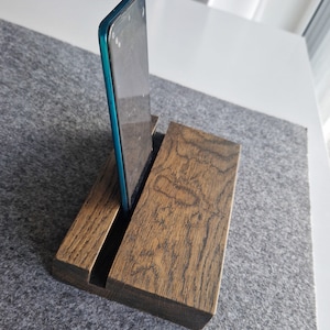 Wood Tablet Holder Minimalist Tablet Stand for Desk Wooden - Etsy