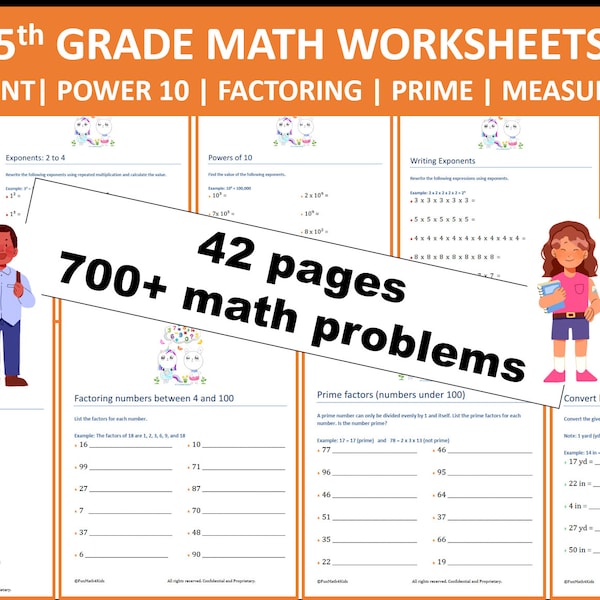 Kumon Math Worksheets - Etsy