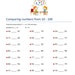 1st Grade Math Worksheets | Comparing | Ordering | 0 - 100 | 40 Pages ...