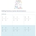 3rd Grade Math Worksheets | Fractions - Add & Subtract | Add Decimals ...