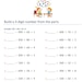 3rd Grade Math Worksheets Place Value Expanded Form Build Numbers 55 ...