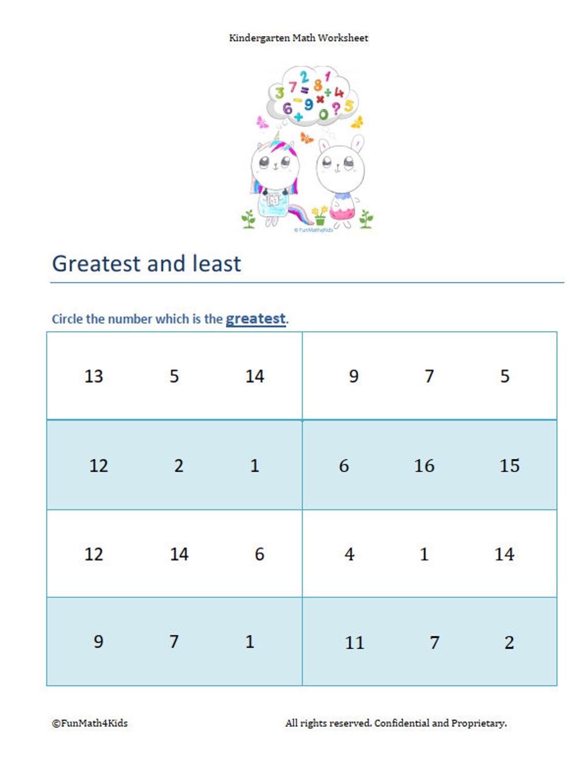 Kindergarten Math Worksheets 100 Pages 1000 Math Problems - Etsy