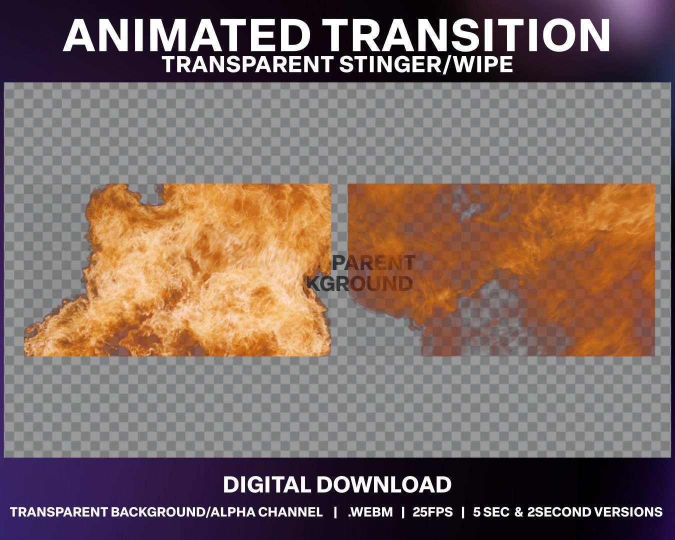 Explosion Stream Transition Horror Flame Stinger Fire Ball Stream Wipe ...