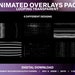 VHS Noise Animated Overlay: Retro Video Effects (digital Download) - Etsy