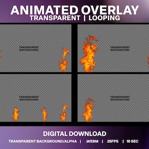 Flame Thrower Stream Overlays: Fire Ball Effects (digital Download) - Etsy