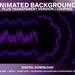 Animated Audio Wave Loop Backgrounds: DJ Stream Decoration (digital ...