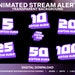 Retro Gaming Animated Twitch Sub Alerts: 8-bit Pixel Overlay (digital ...