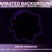 Animated Audio Wave Loop Backgrounds: DJ Stream Decoration (digital ...