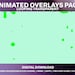 Animated Slime Drip Stream Overlays: Horror Streamer Decoration ...