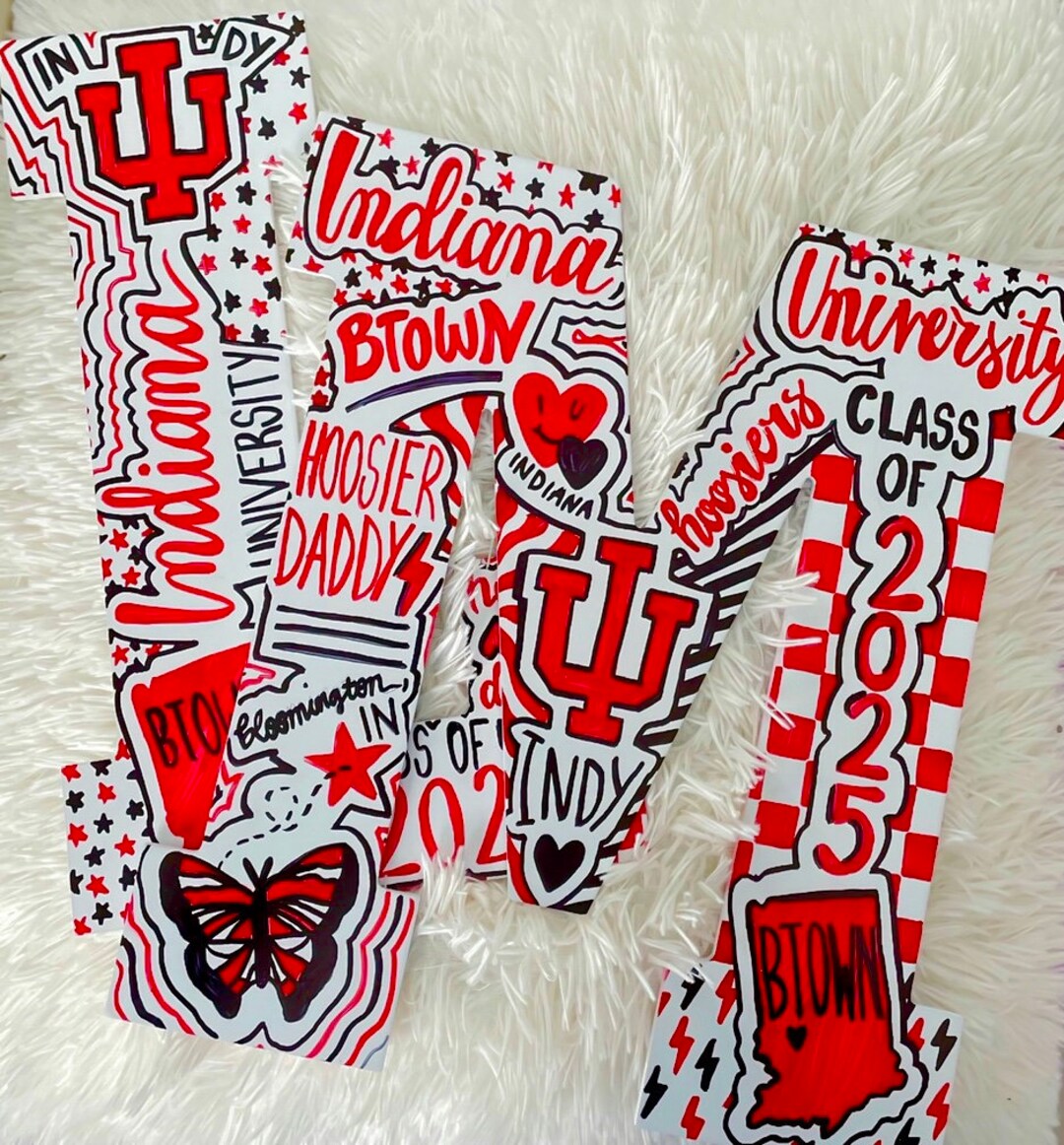 Custom College Dorm Decor Letters - Etsy