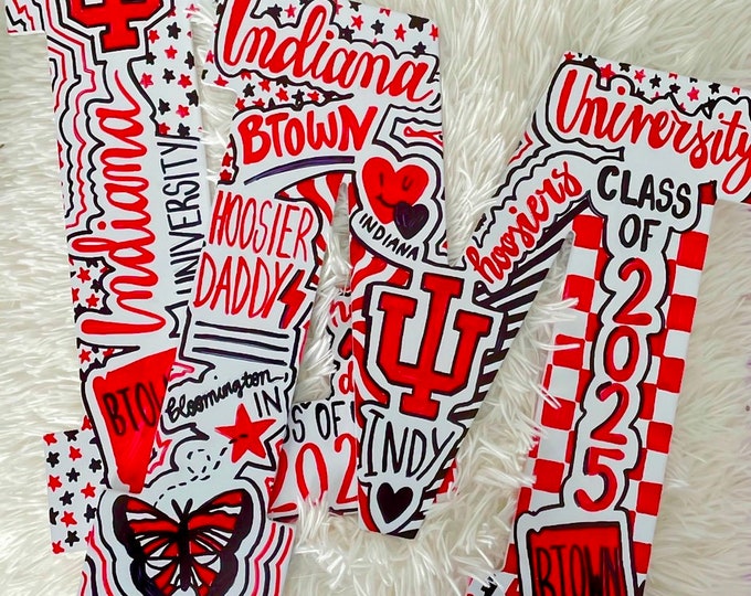 Custom College Dorm Decor Letters - Etsy