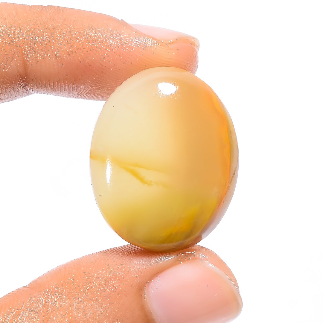 Natural Brazilian Piranha Agate Gemstone Brazilian Piranha Agate Oval ...