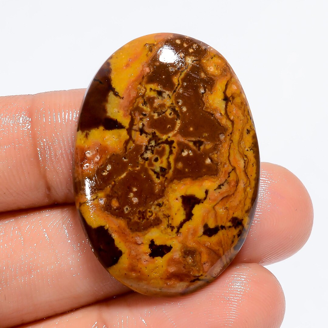 Natural Outback Jasper Cabochon Brown Designed Outback Jasper 33X23X4 ...