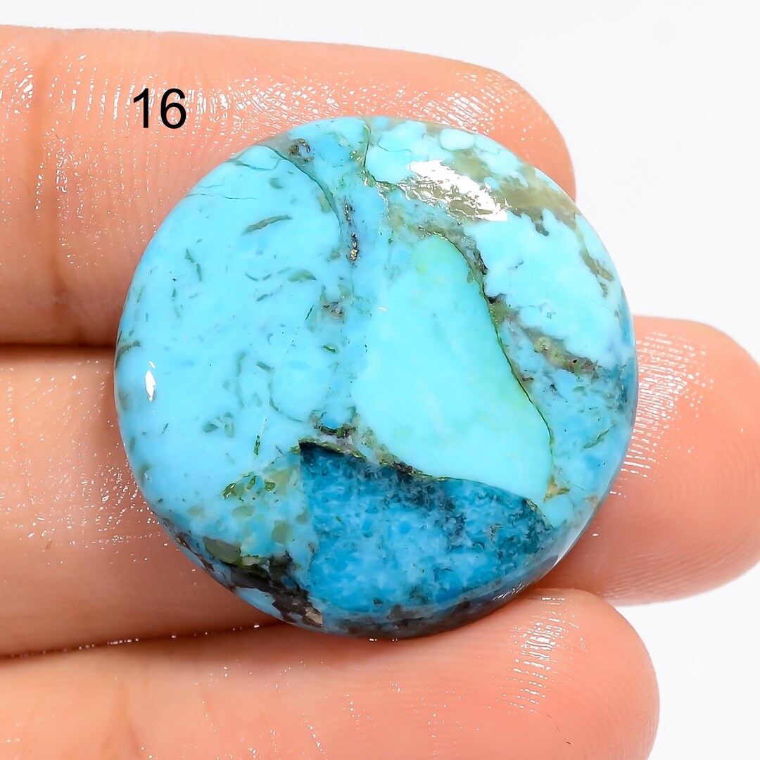 Natural Kingman Turquoise Cabochon Loose Turquoise Gemstone Kingman ...