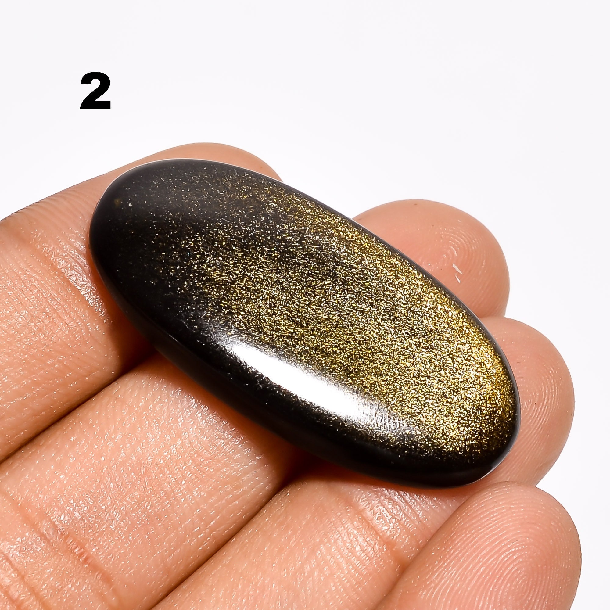 Amazing Golden Sheen Obsidian Loose Gemstone Wire Wrapping - Etsy