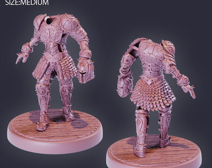 Animated Armor Miniatures - Etsy