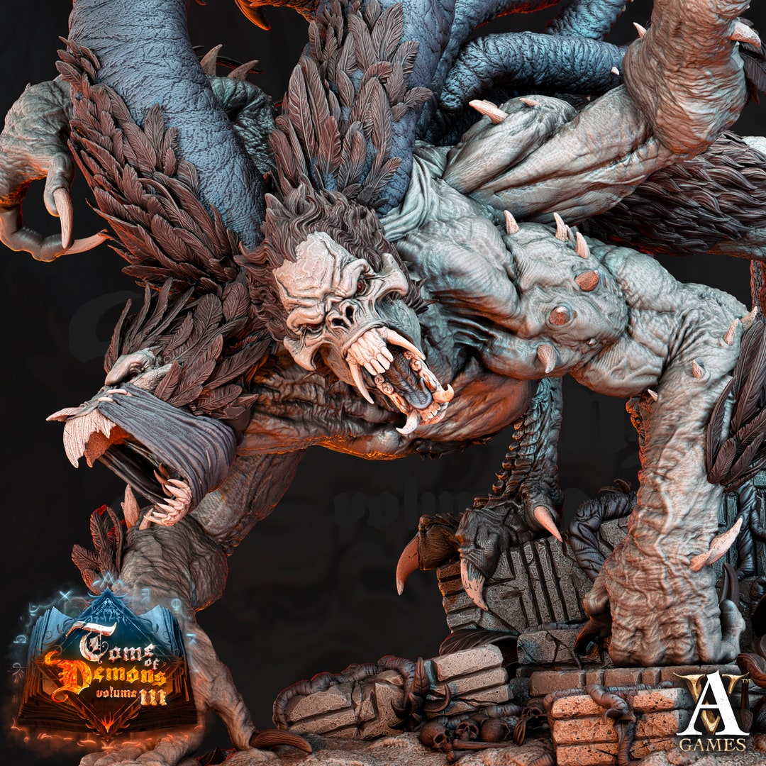 Kagon Aspect of Demogorgon by Archvillain Games | Tome of Demons| D&D ...