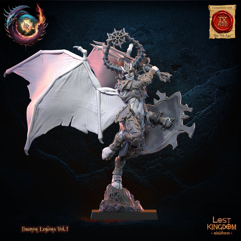 Demon Legions Vol 1 by the Lost Kingdom Miniatures | Unpainted Resin ...